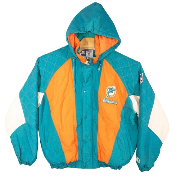 STARTER | Jackets & Coats | Vtg Starter Miami Dolphins Nfl Proline ...